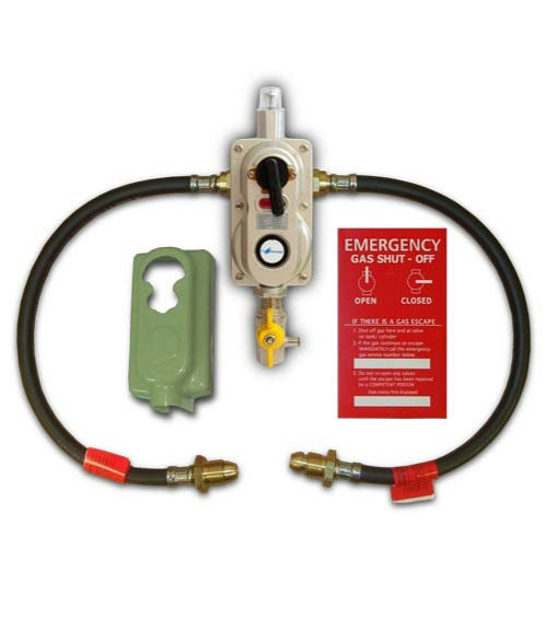 LPG Gas Bottle 2 Cylinder Automatic Changeover Regulator Valve - Gas ...